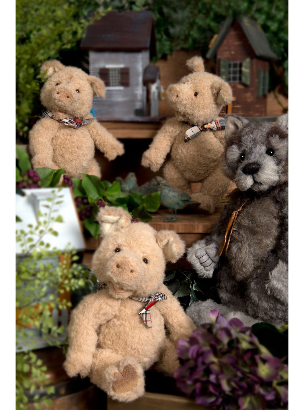 Charlie Bears Three Little Pigs – Leeyen Rogers